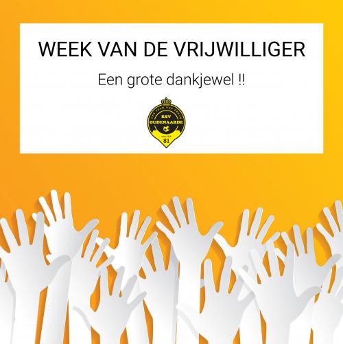 Week van de vrijwilliger | KSV Oudenaarde Jeugd Week van de vrijwilliger | KSV Oudenaarde Jeugd